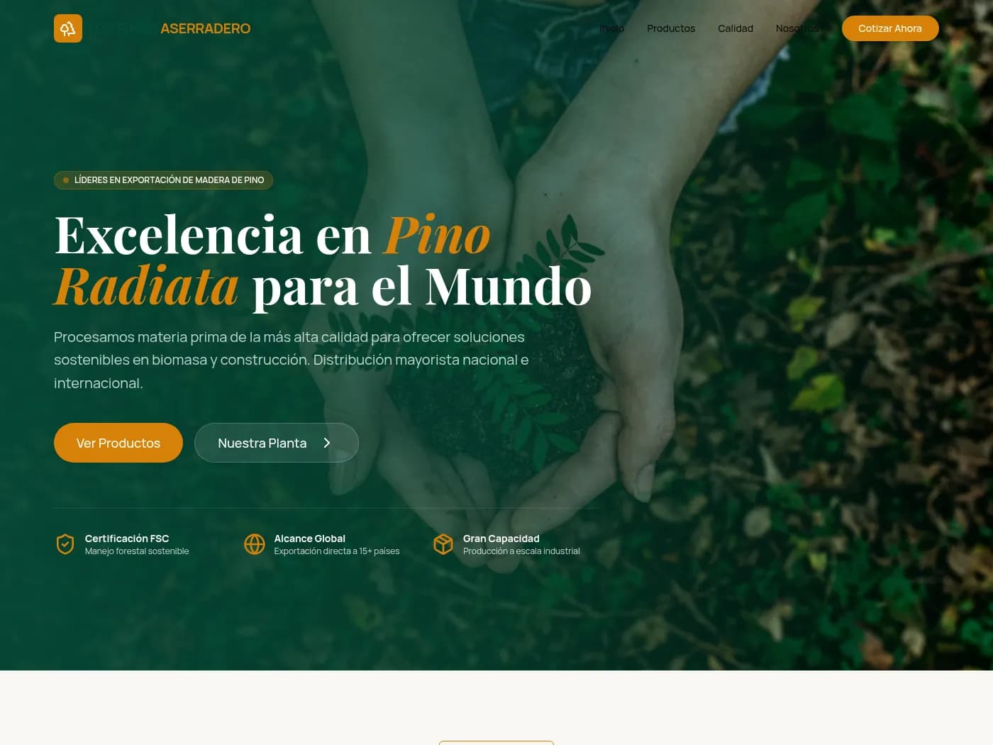 Aserradero Pino Web