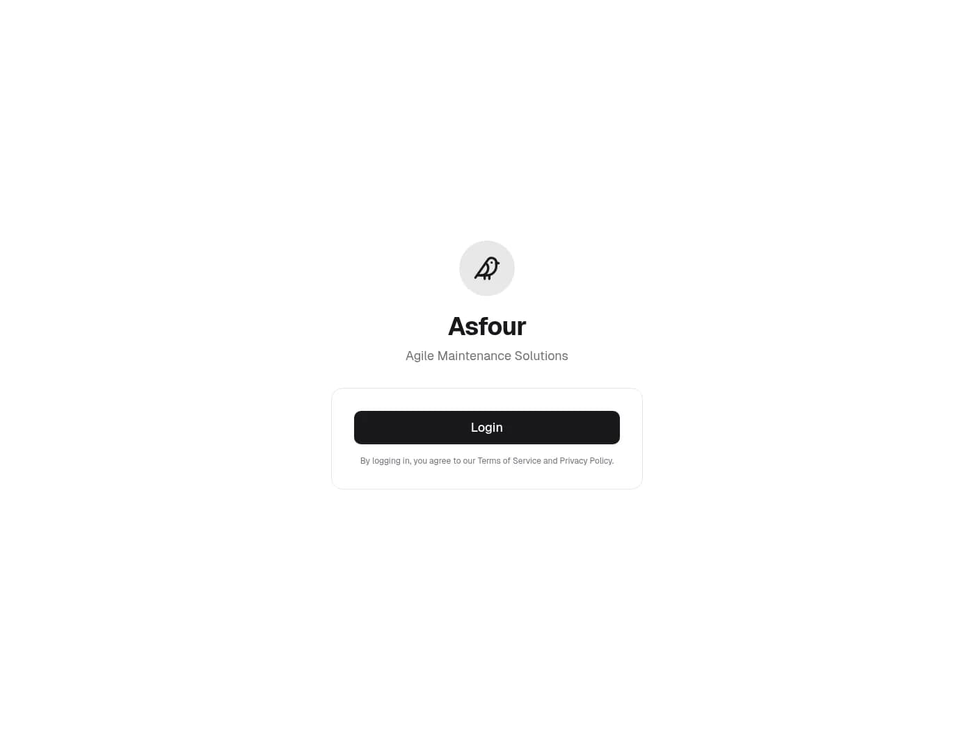 Asfour Maintenance Platform