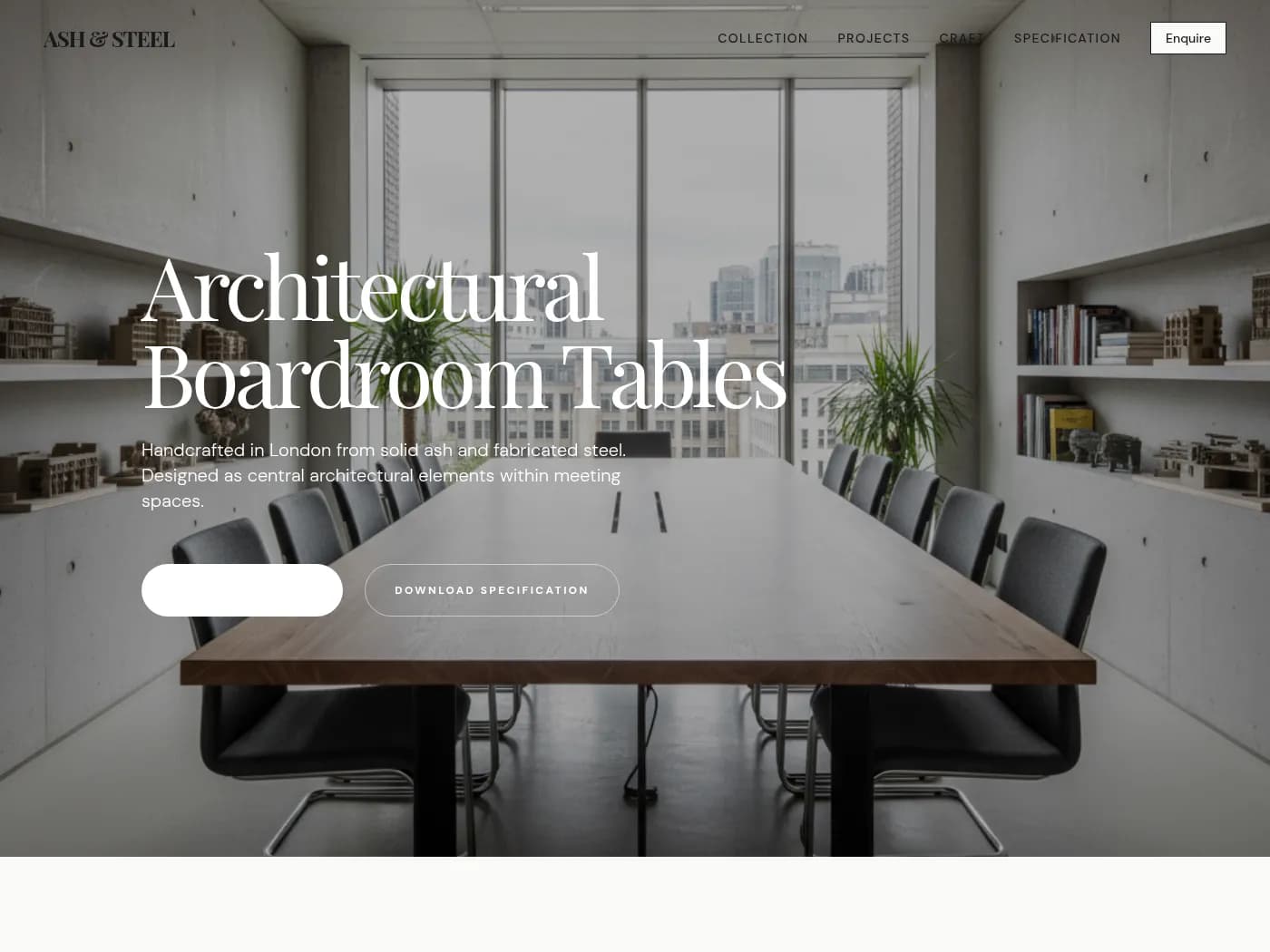 Ash Steel Studio Site