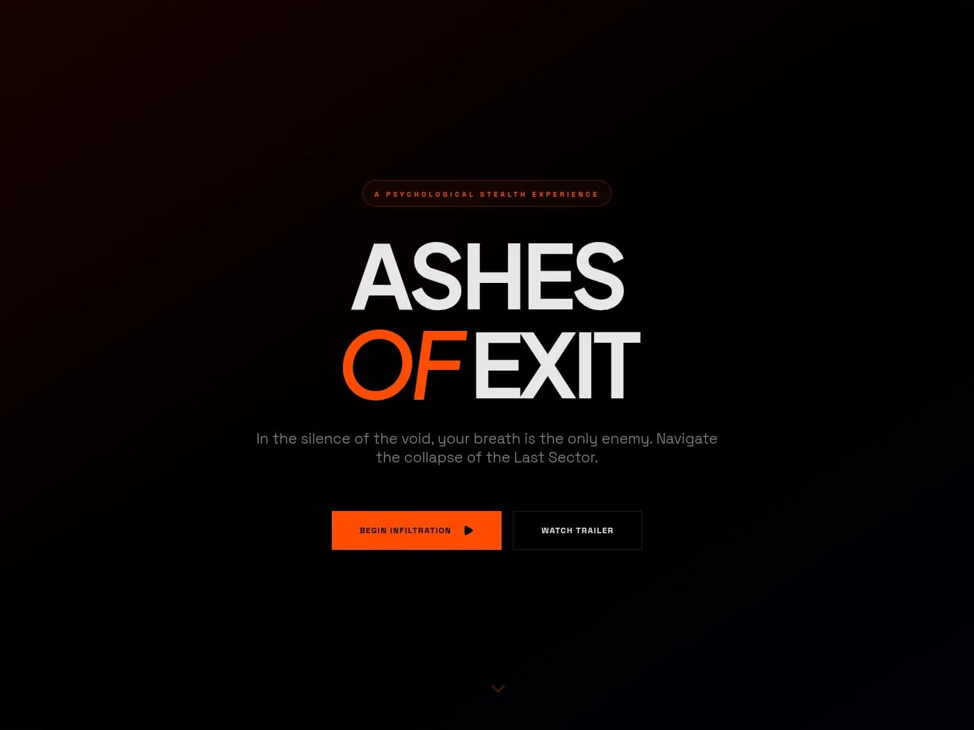 Ashes of Exit Web Demo