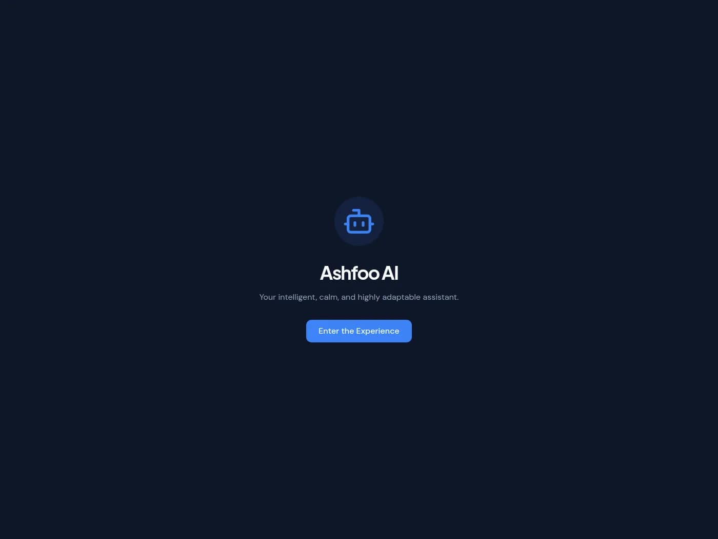 Ashfoo AI Assistant
