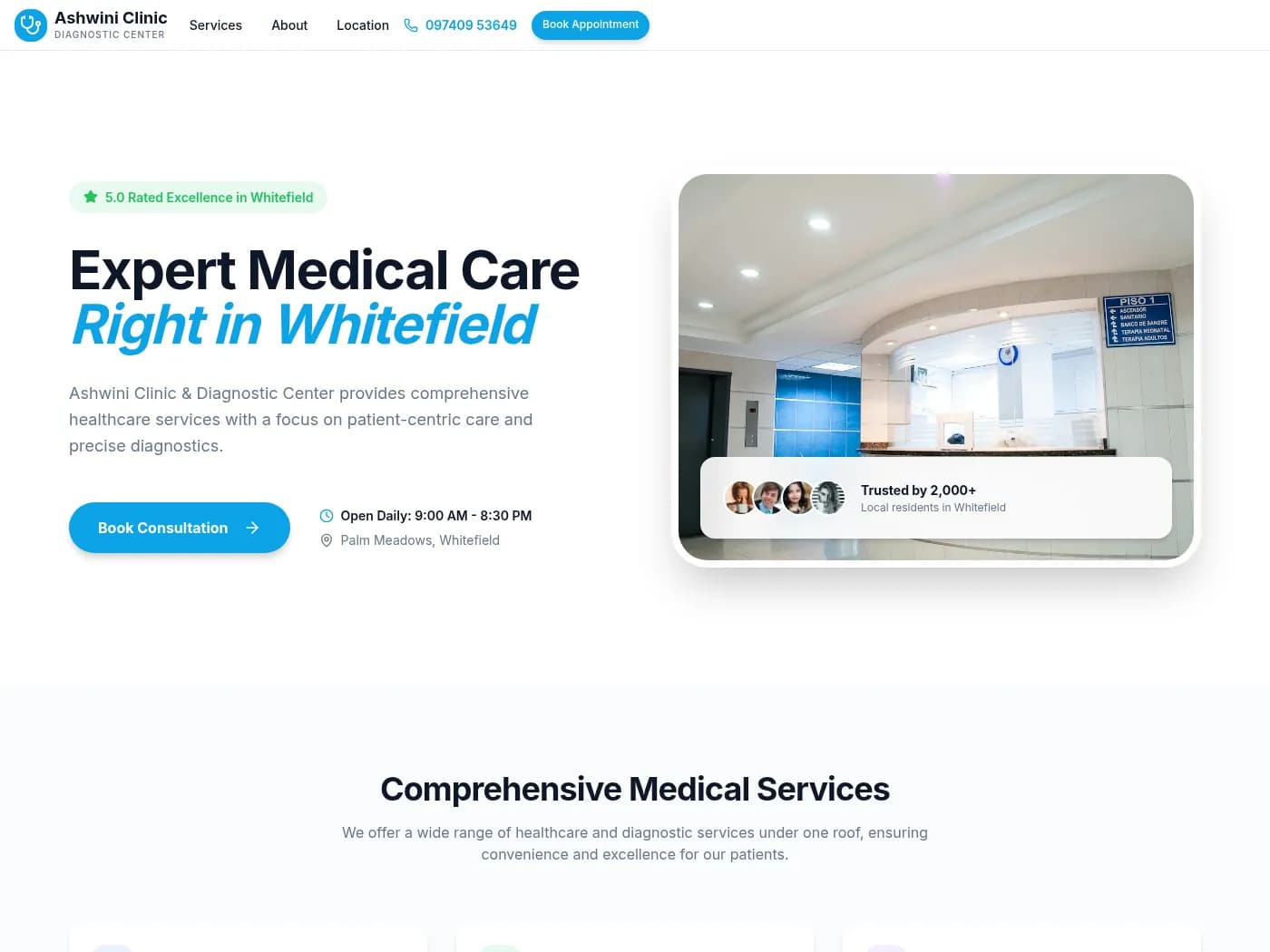 Ashwini Clinic Web