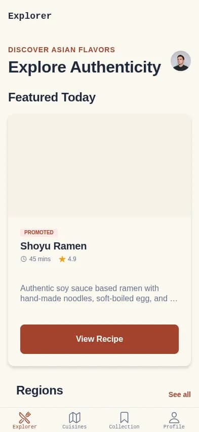 Asian Recipe Explorer