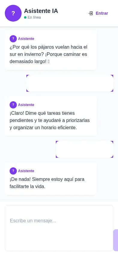 Asistente IA Inteligente