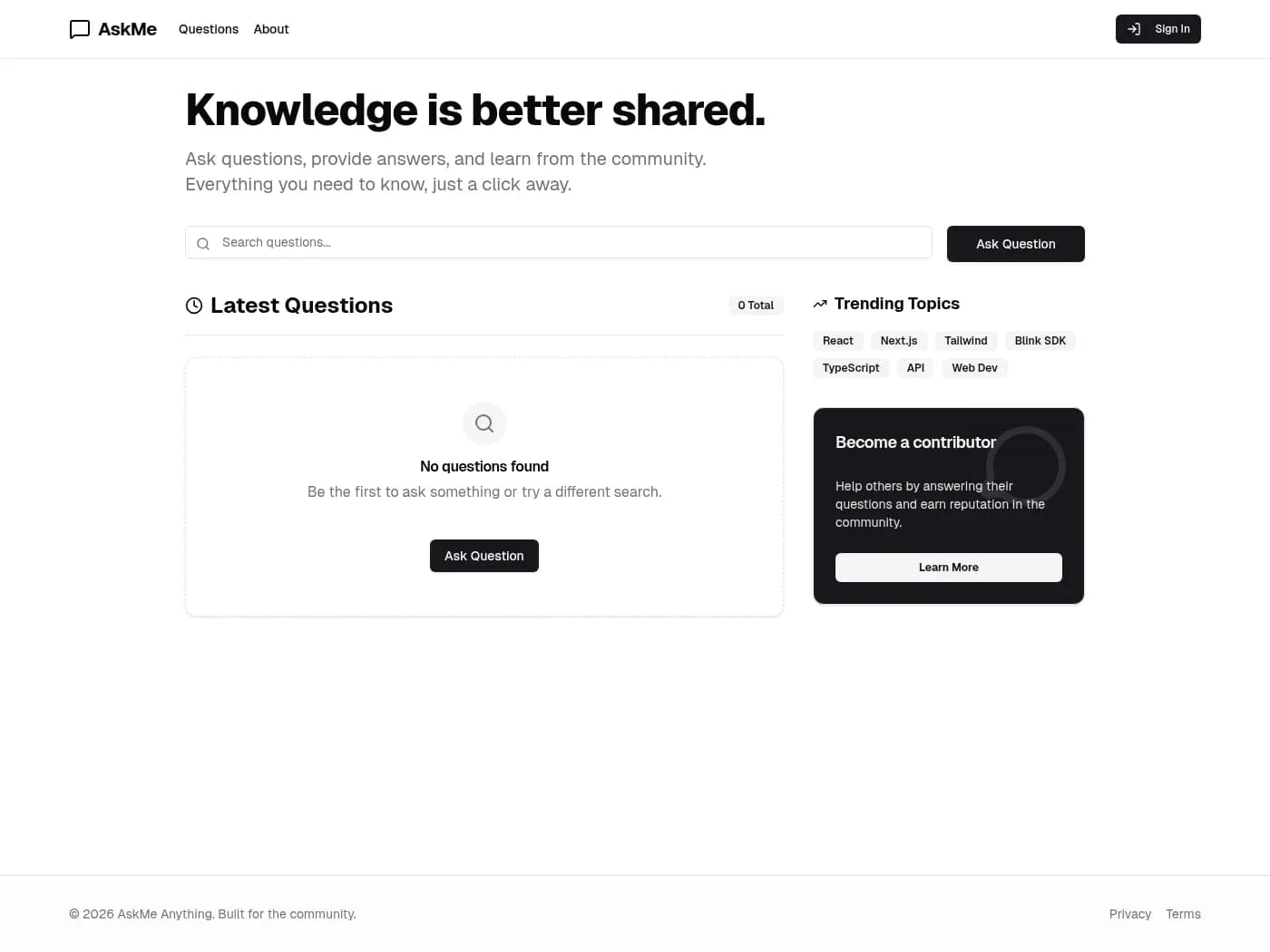 AskMe Anything