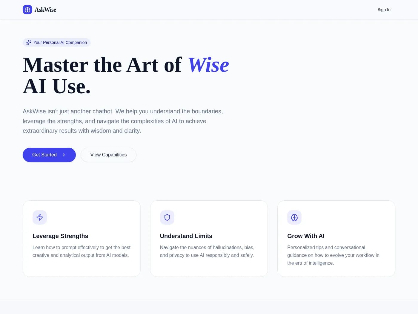 AskWise Assistant