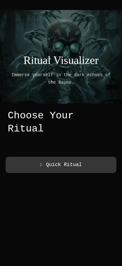 ASMR Dead Skull Visualizer