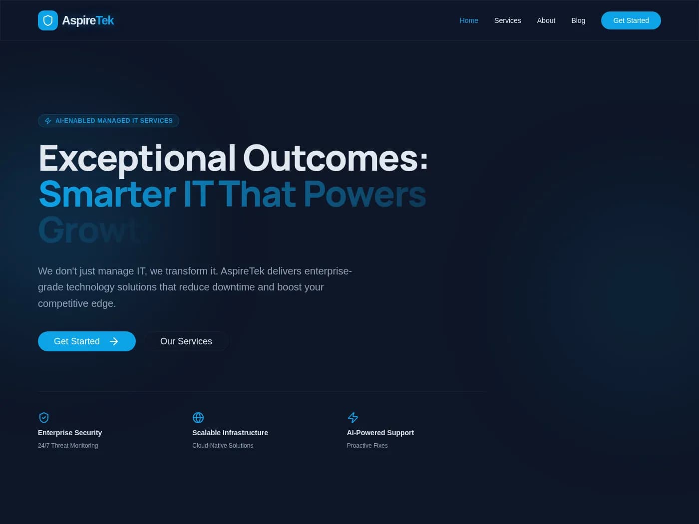 AspireTek Web Redesign