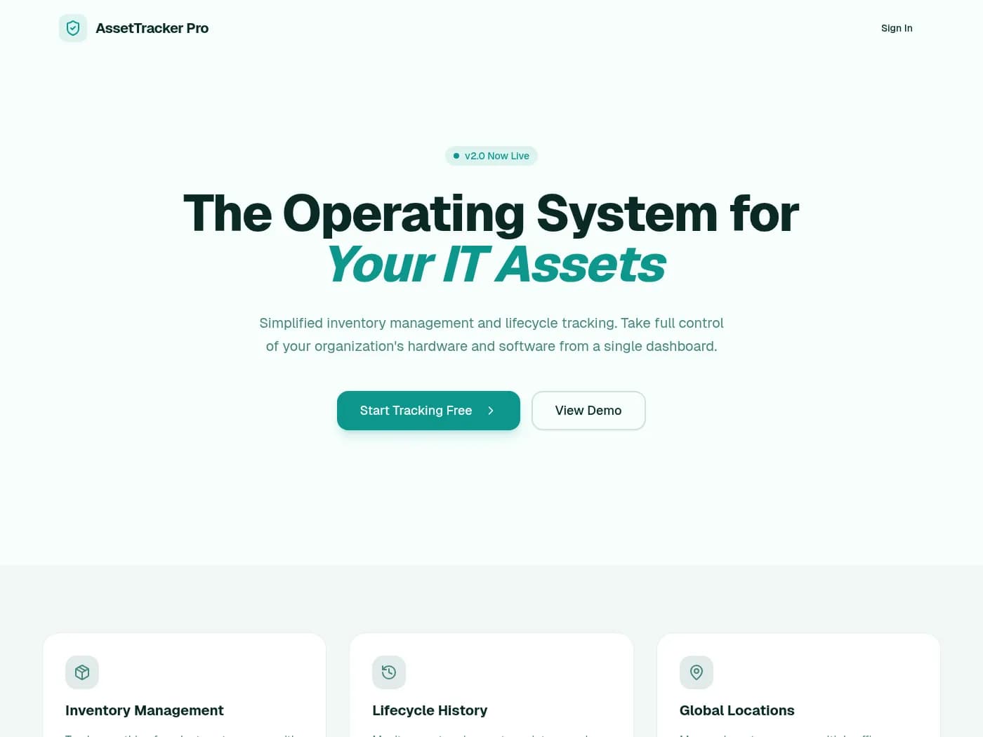 AssetTracker Pro