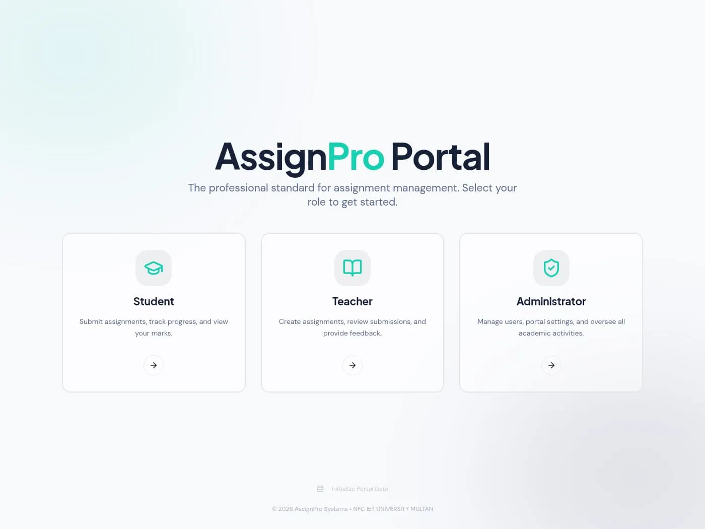 AssignPro Portal