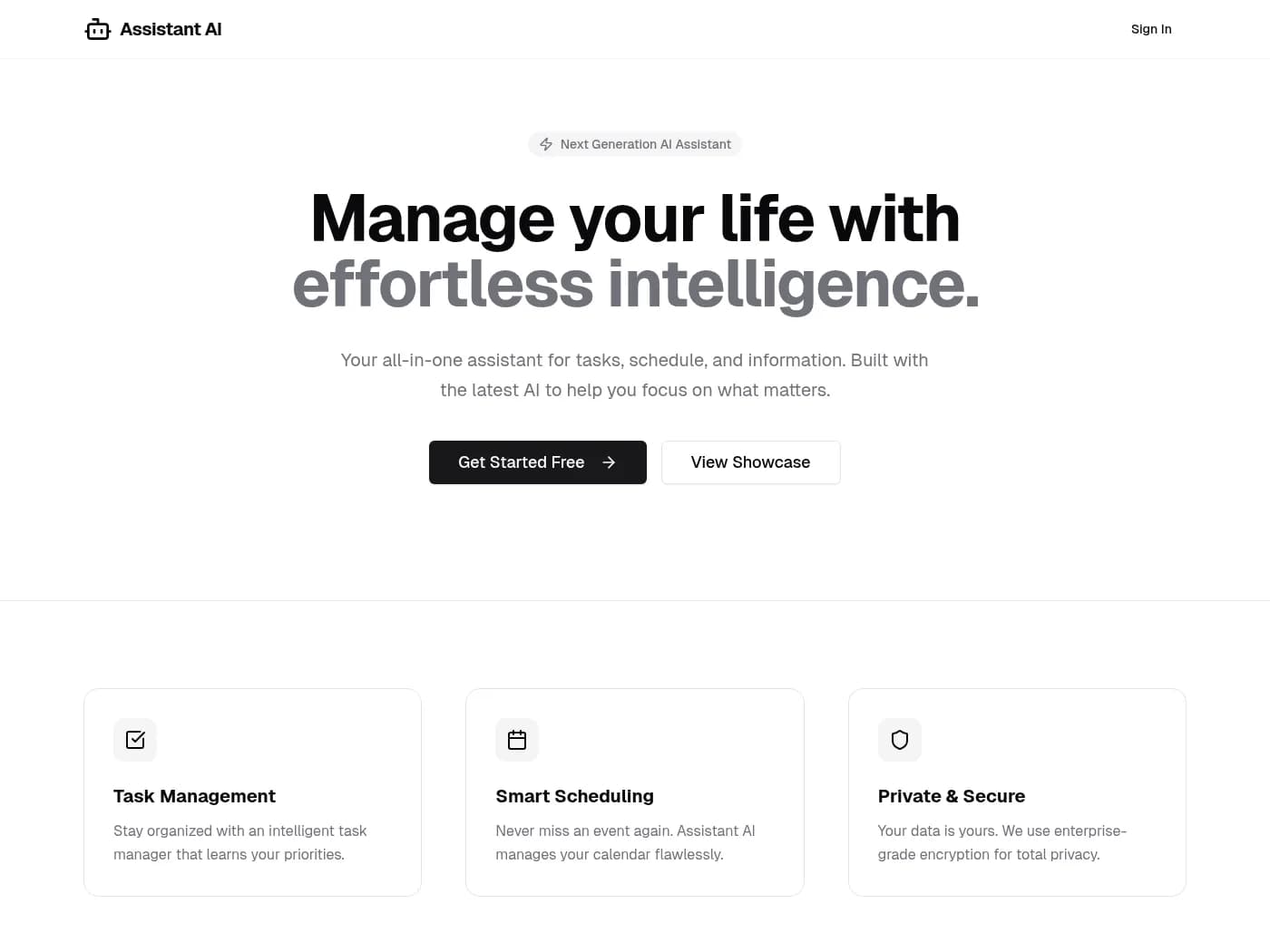Personal Assistant AI