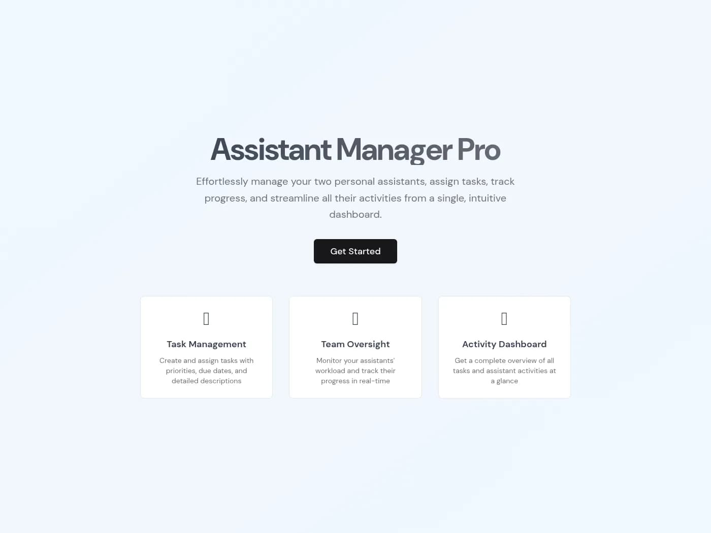 Assistant Manager Pro