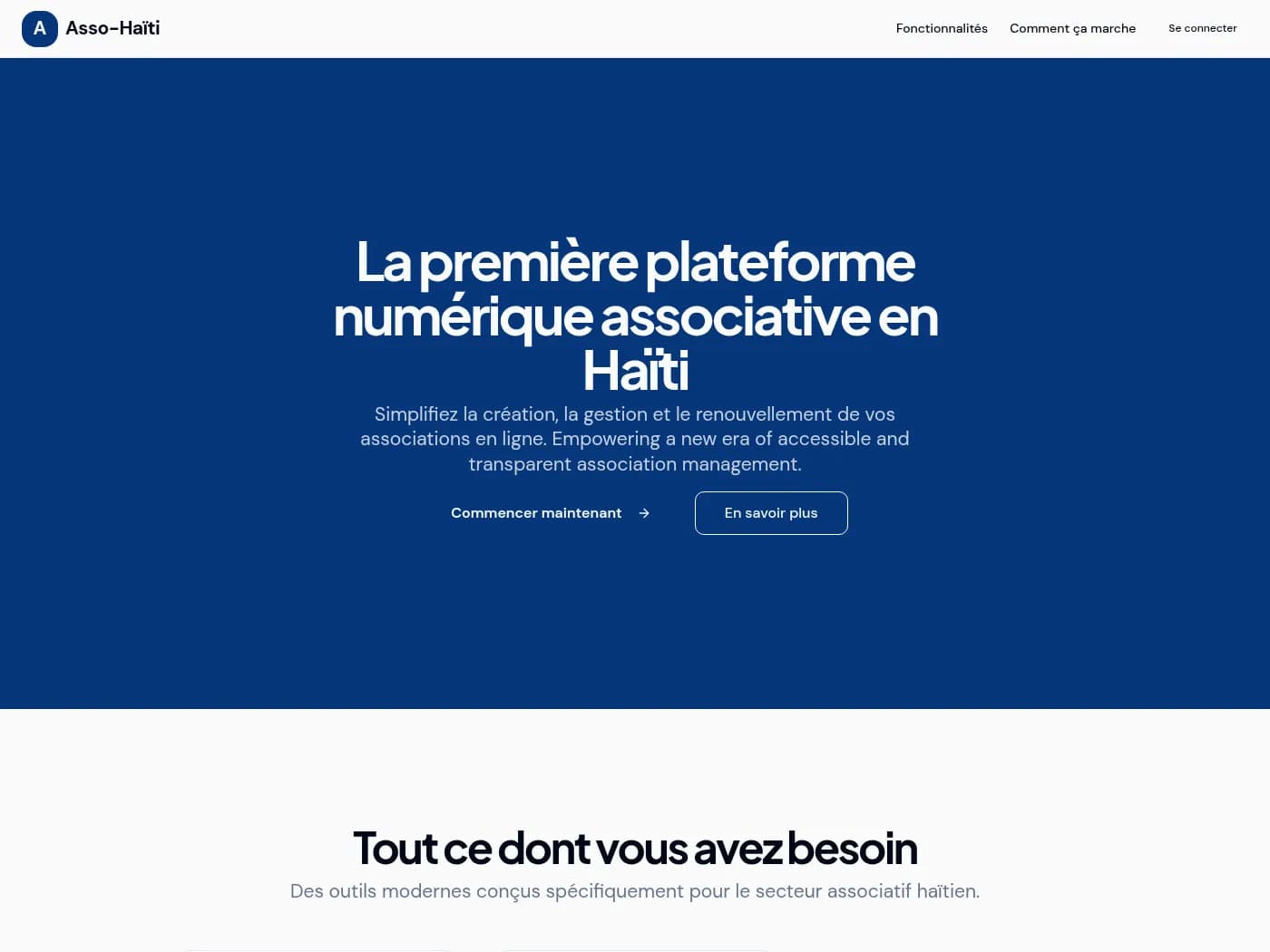 Asso-Haïti Platform