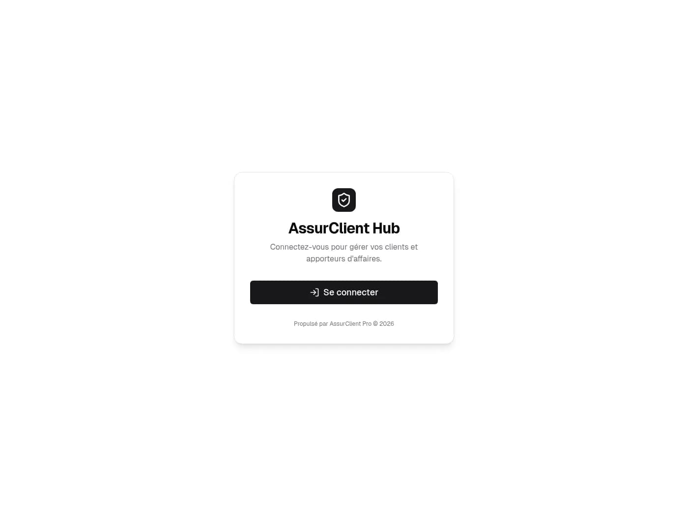 AssurClient Hub