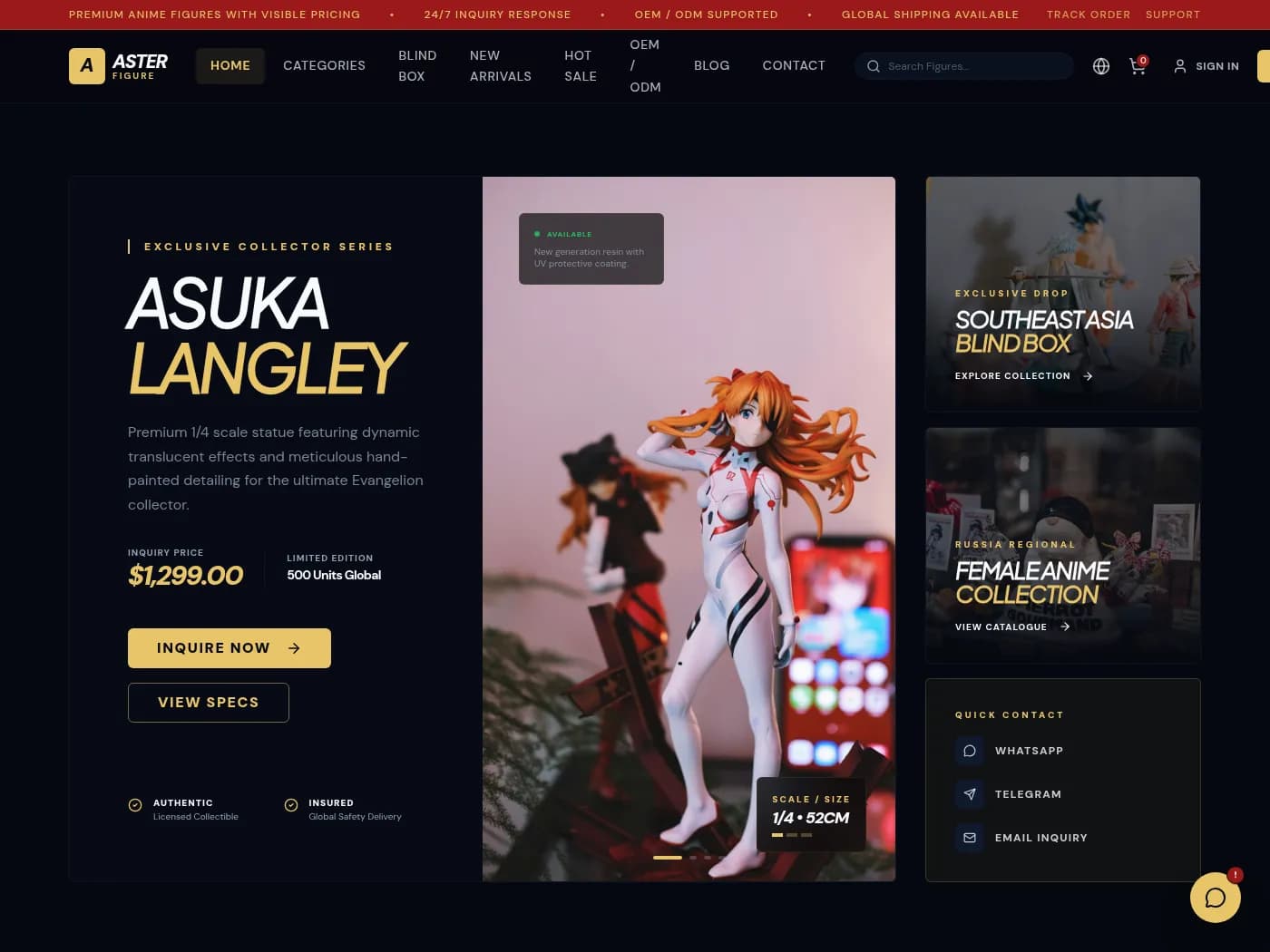 Aster Figure Homepage
