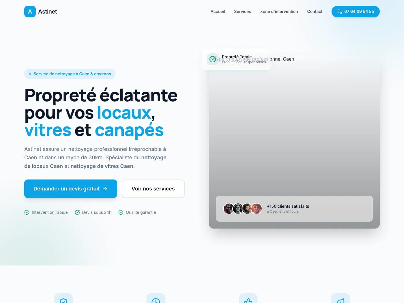 Astinet Cleaning Web Launch