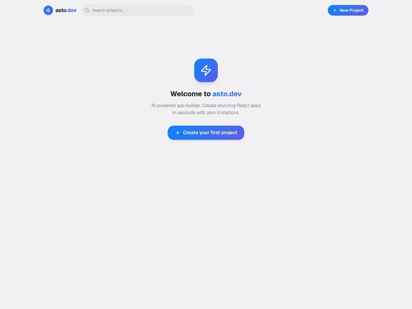 Asto.dev App Builder