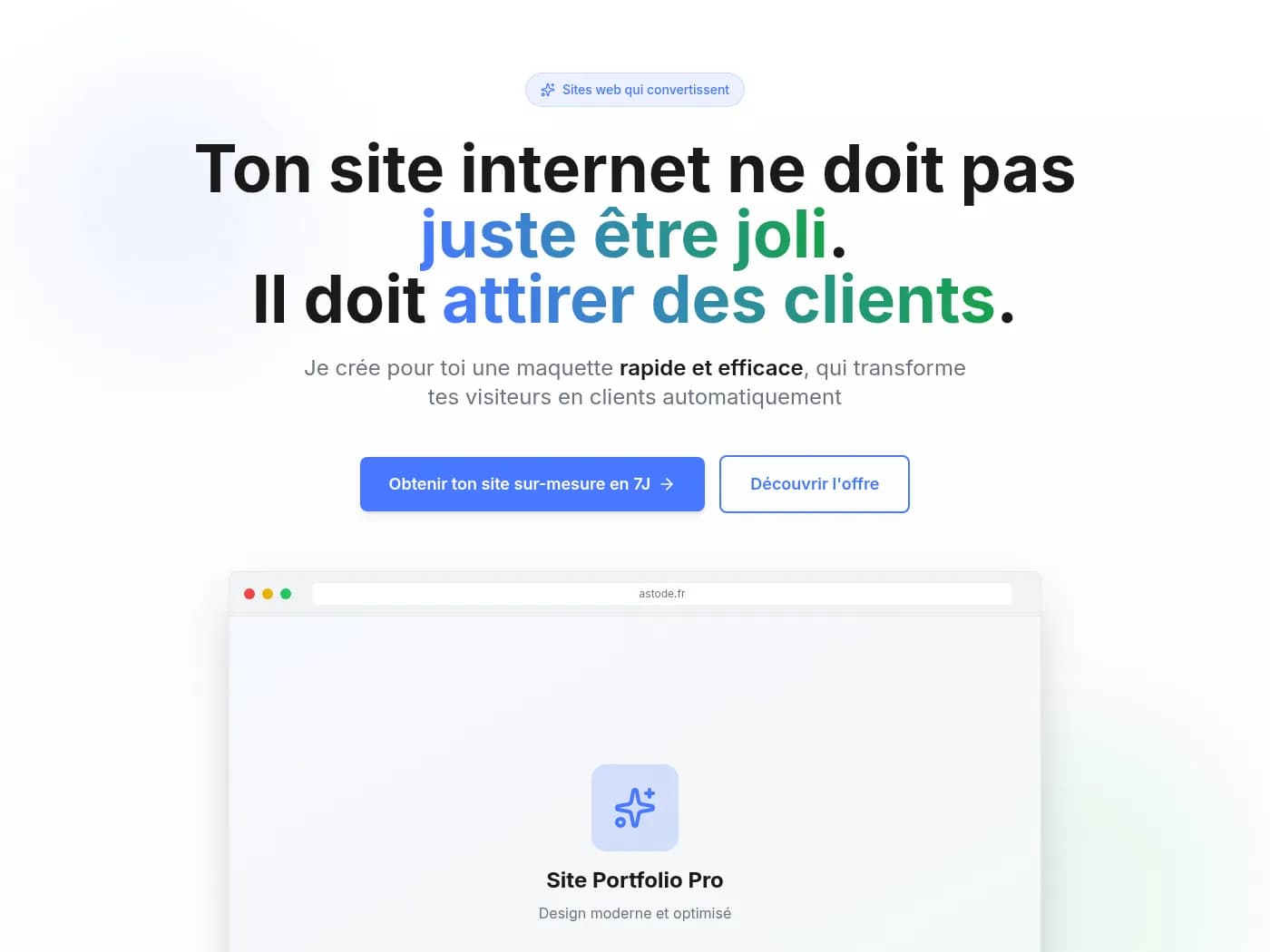 Astode Pro Portfolio