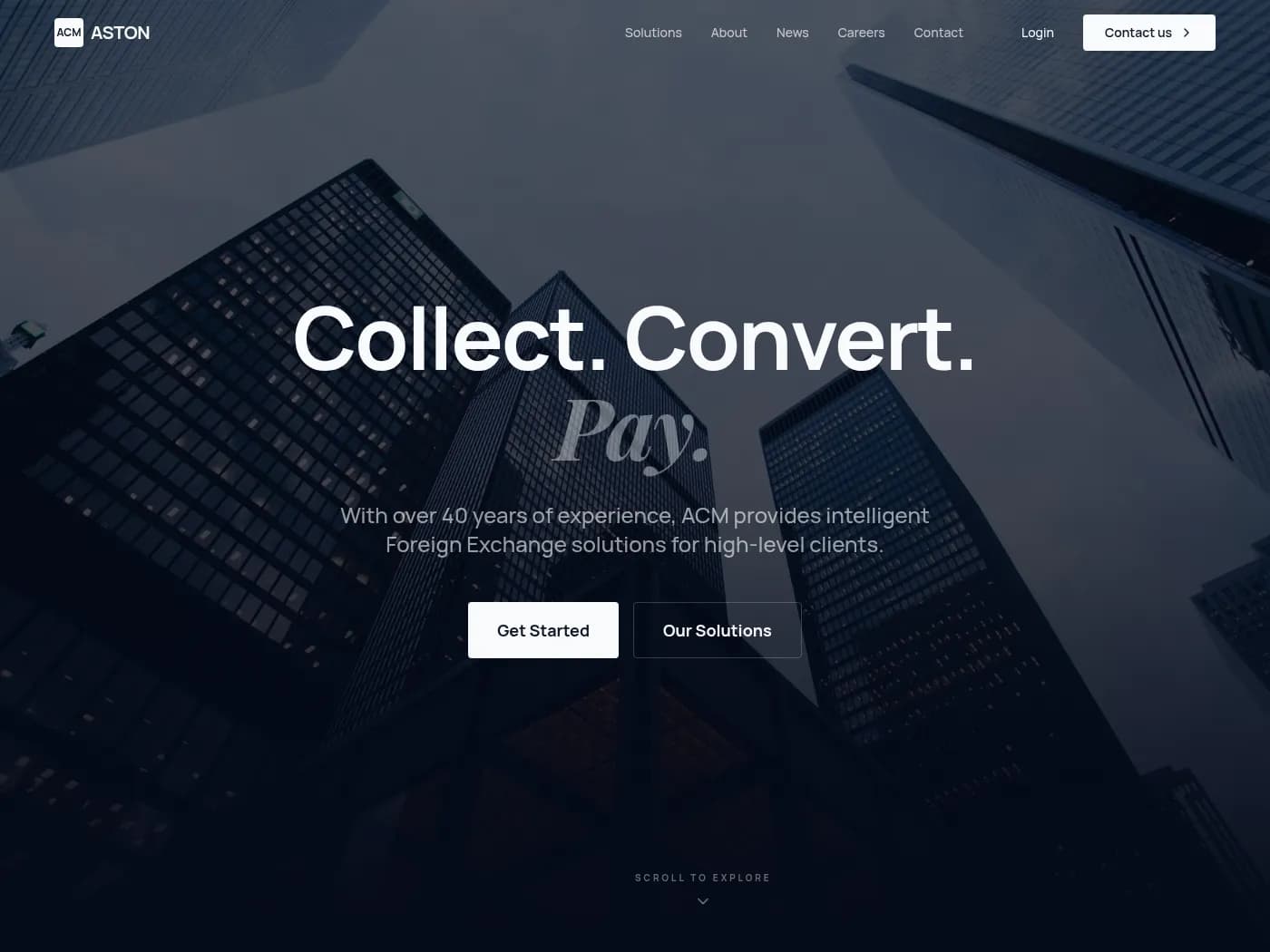 AstonCM Website Clone