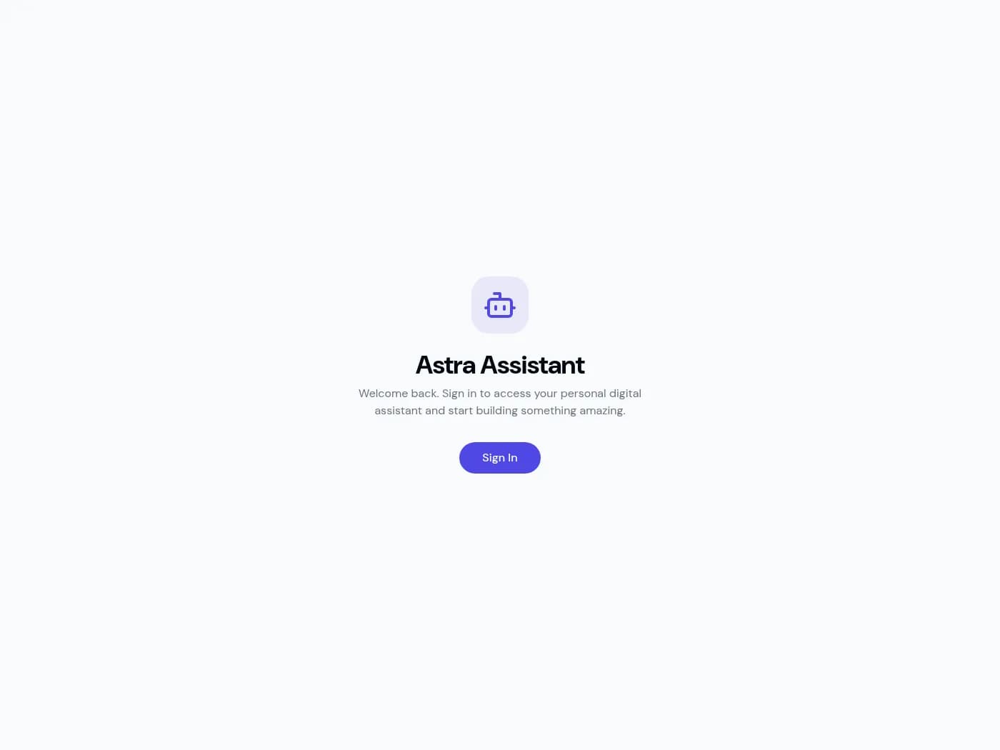 Astra Digital Assistant
