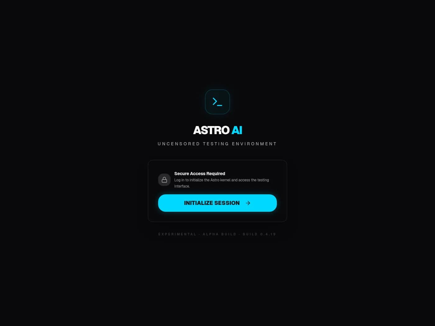 Astro Uncensored Chatbot