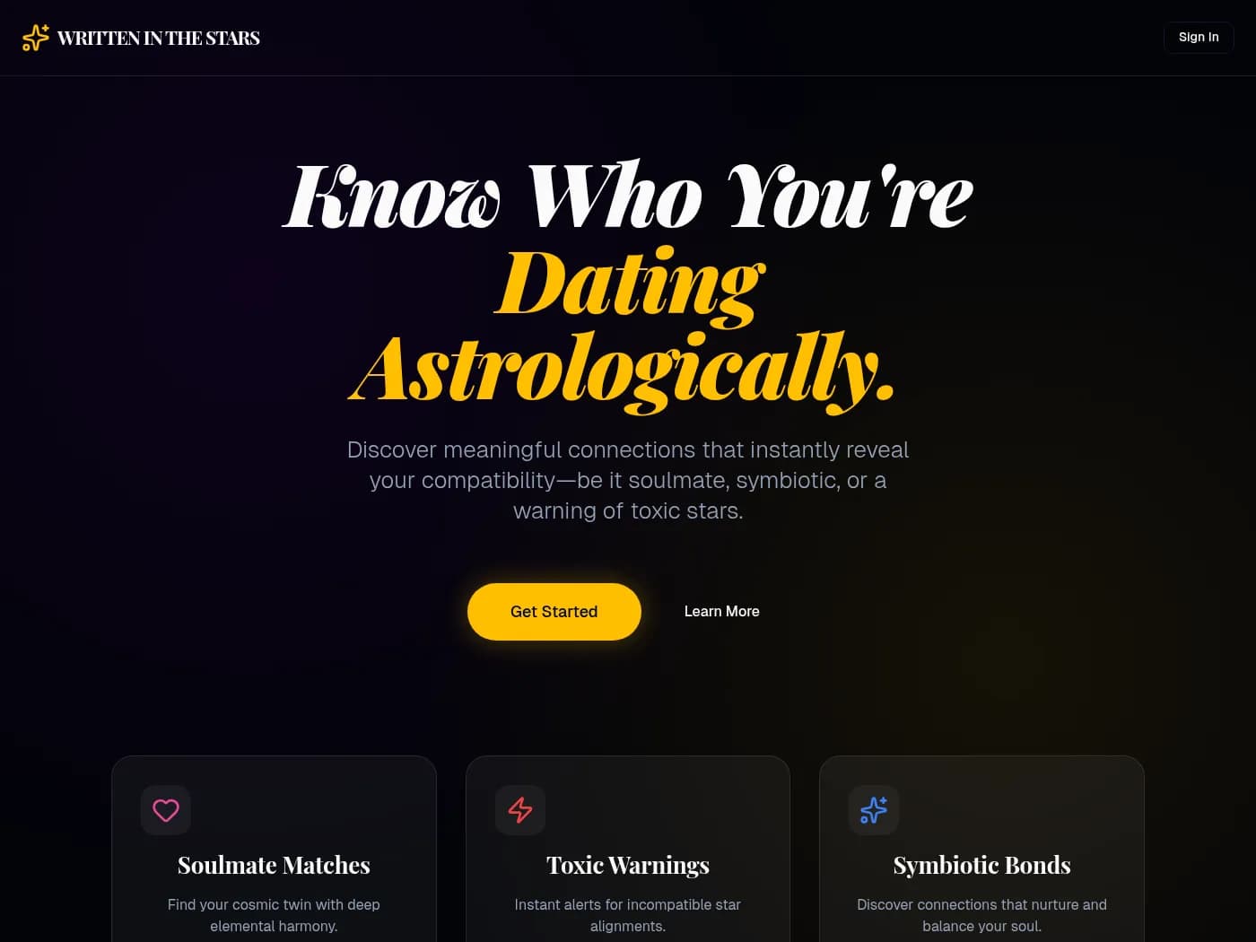 Written In The Stars