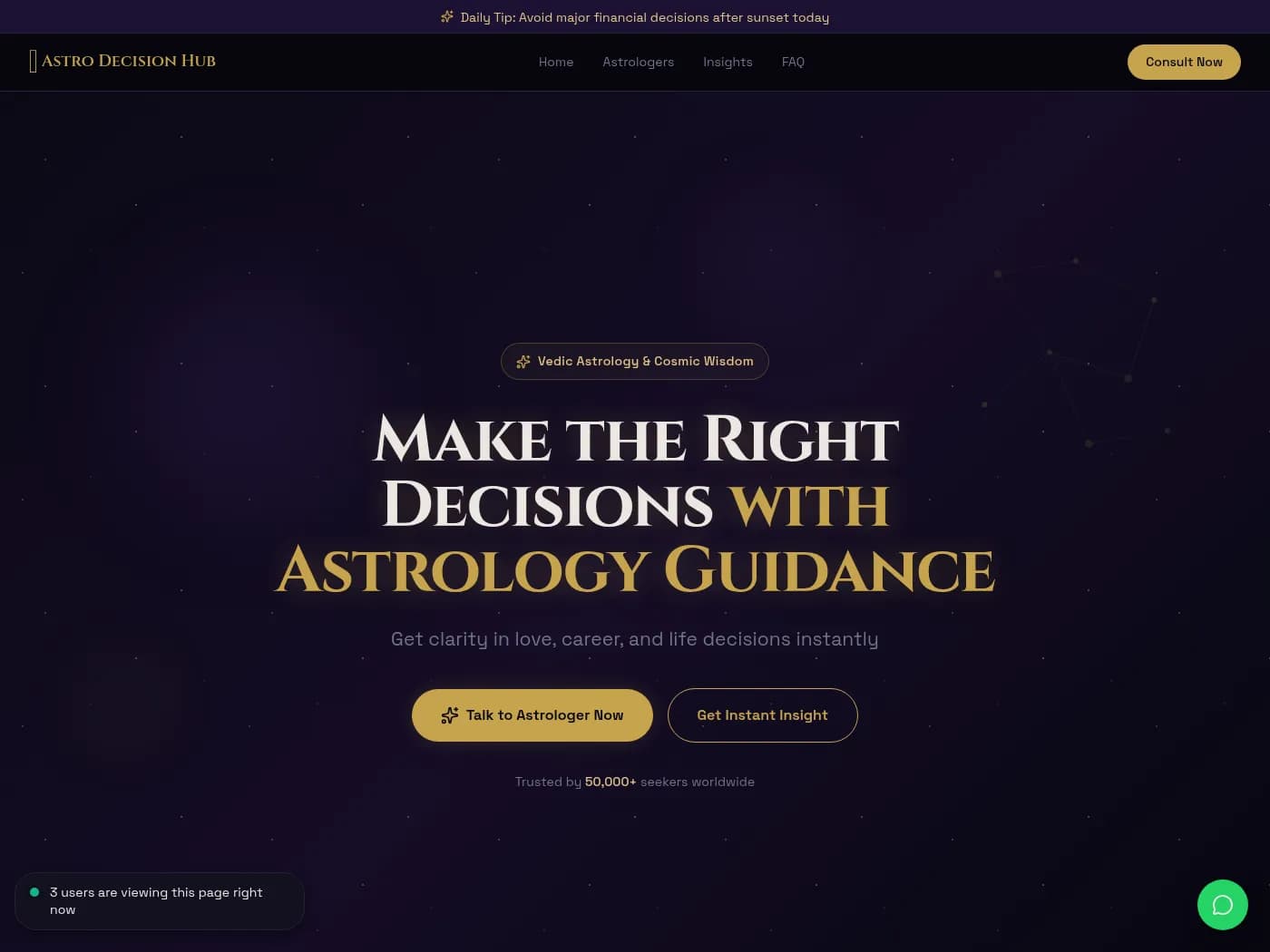 Astro Decision Hub