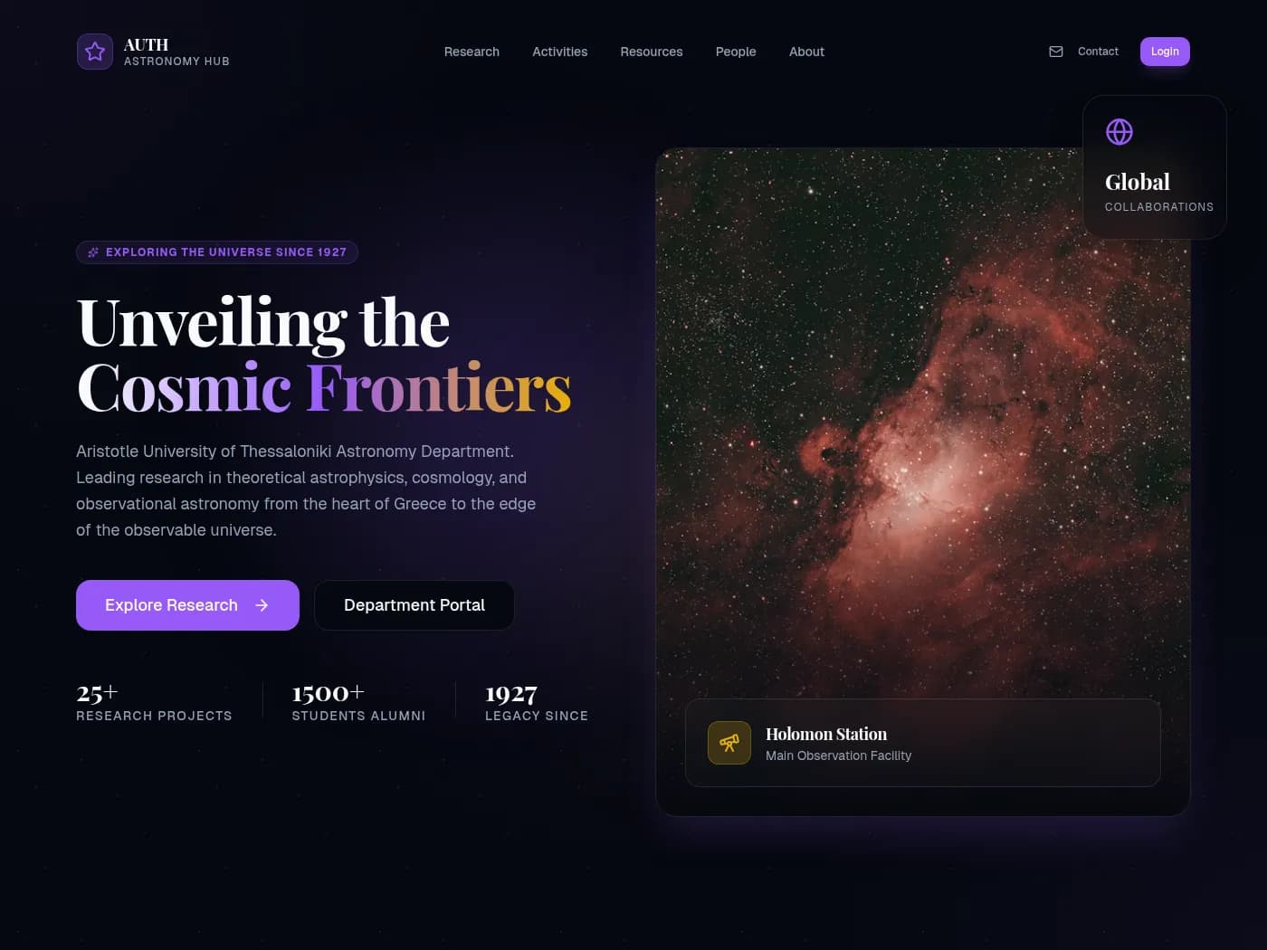 Astronomy Hub Web