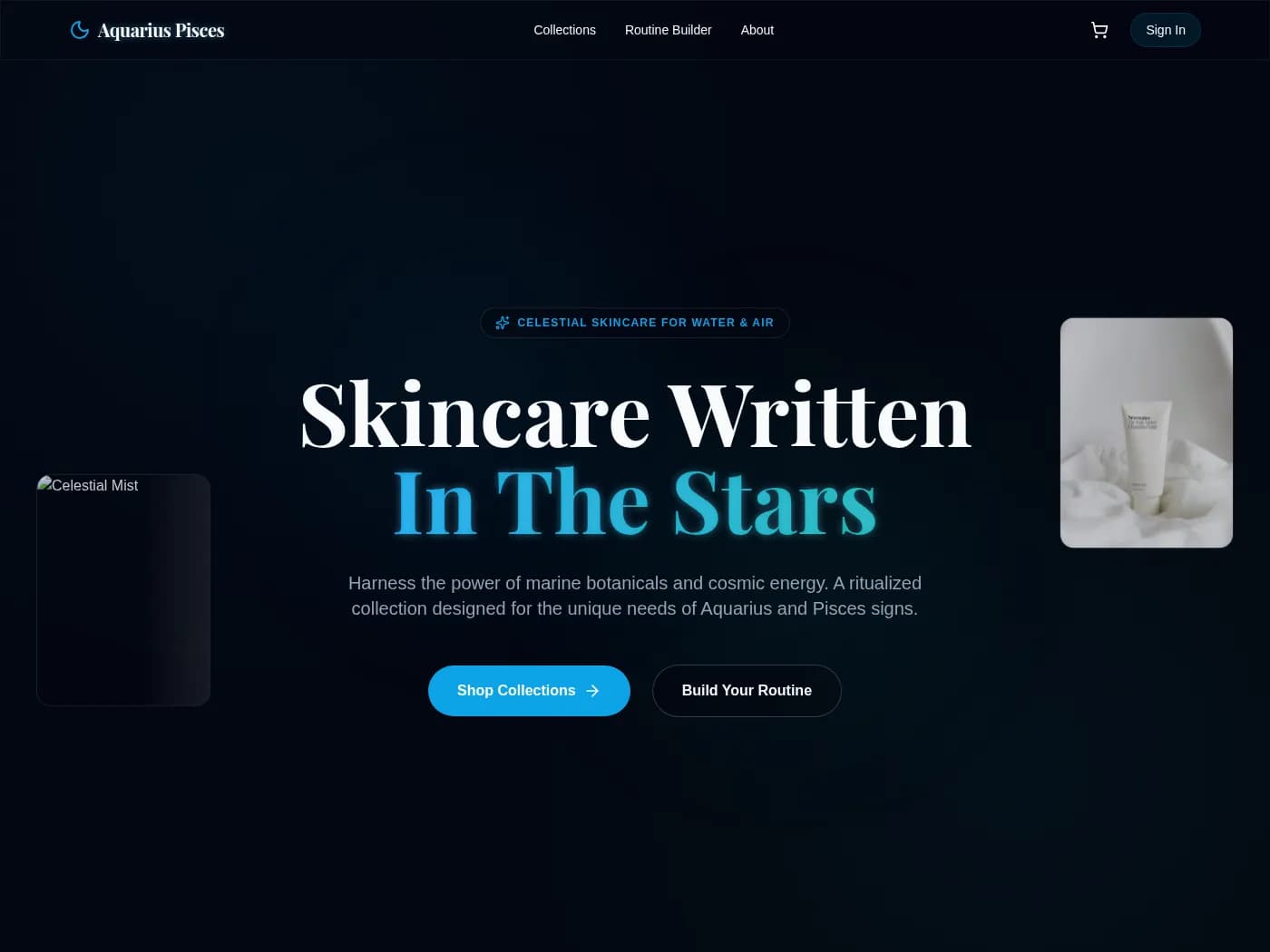 Aquarius Pisces Skincare