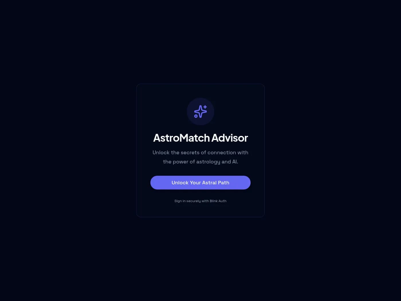 AstroMatch Advisor