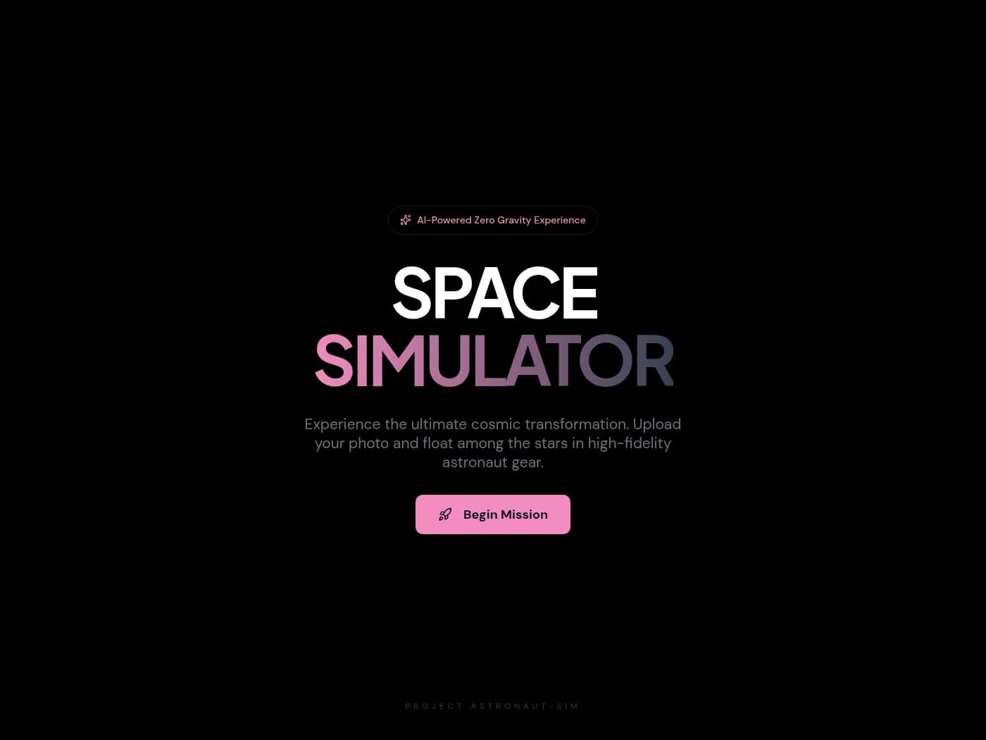Space Astronaut Simulator