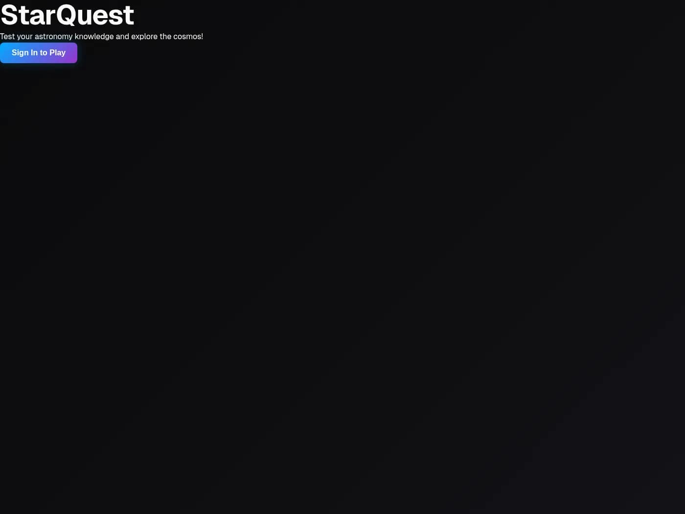 StarQuest Game