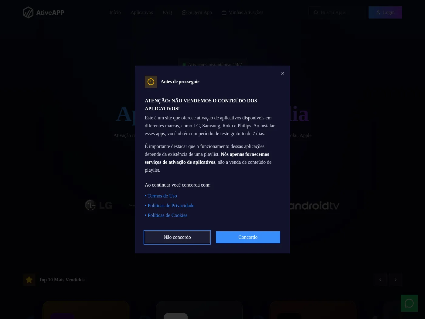 AtiveApp Landing Clone