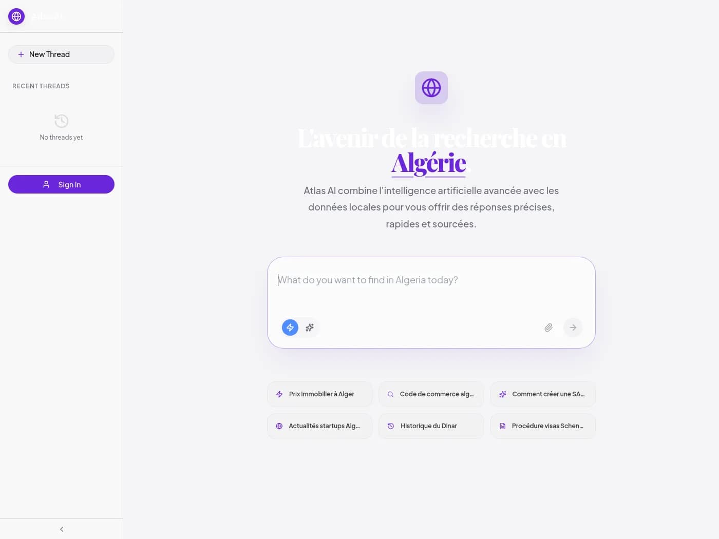 Atlas AI Search