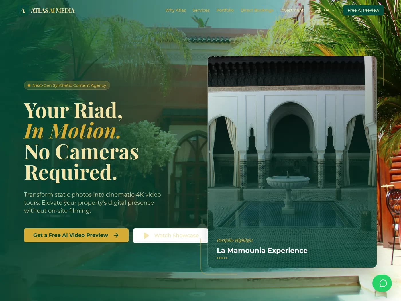 Atlas AI Media Web