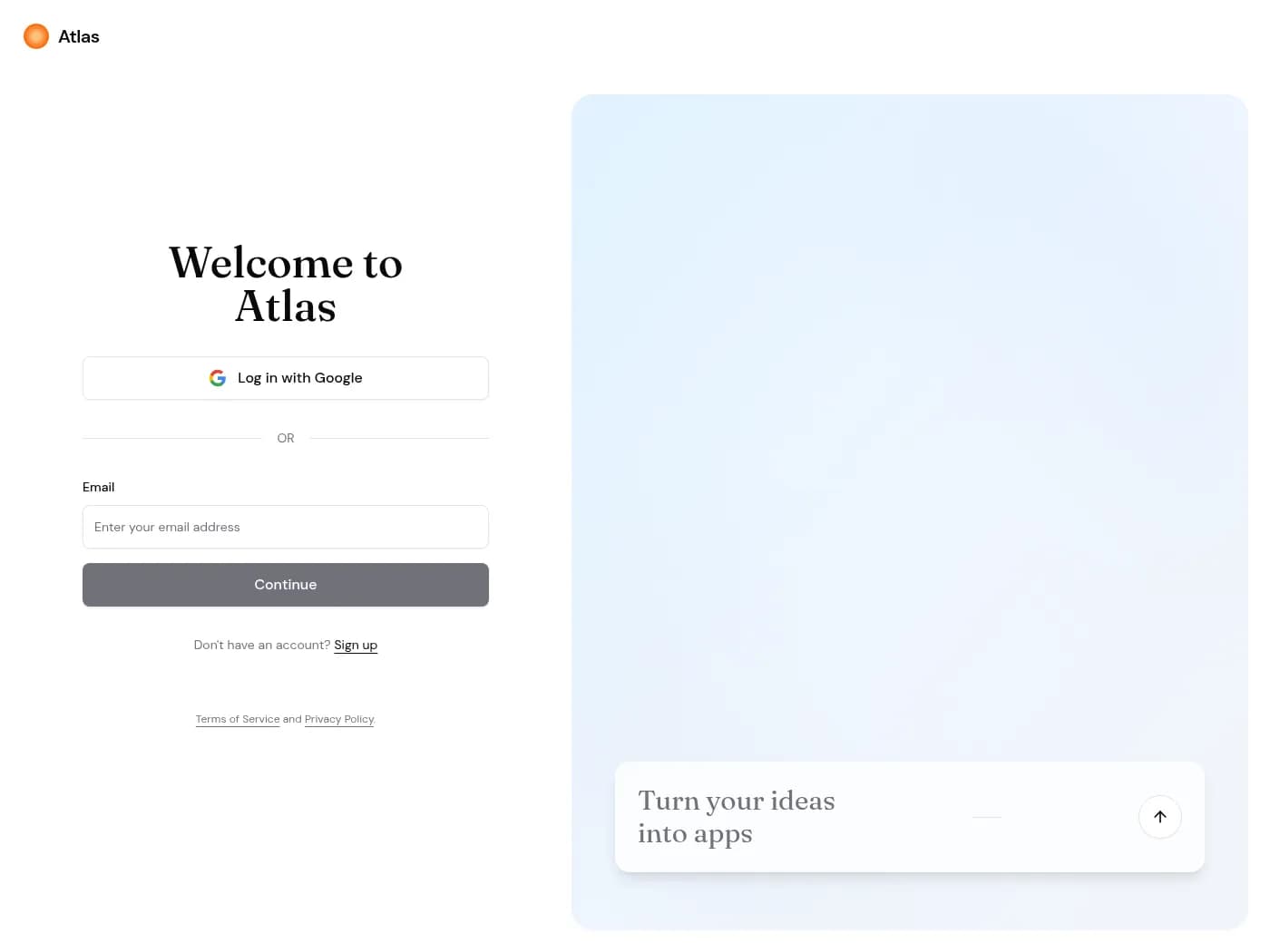 Atlas Dashboard Clone