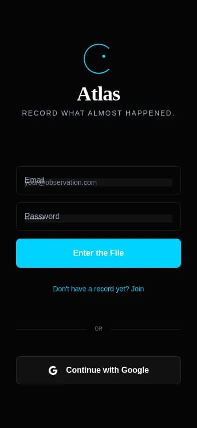 Atlas Moments App