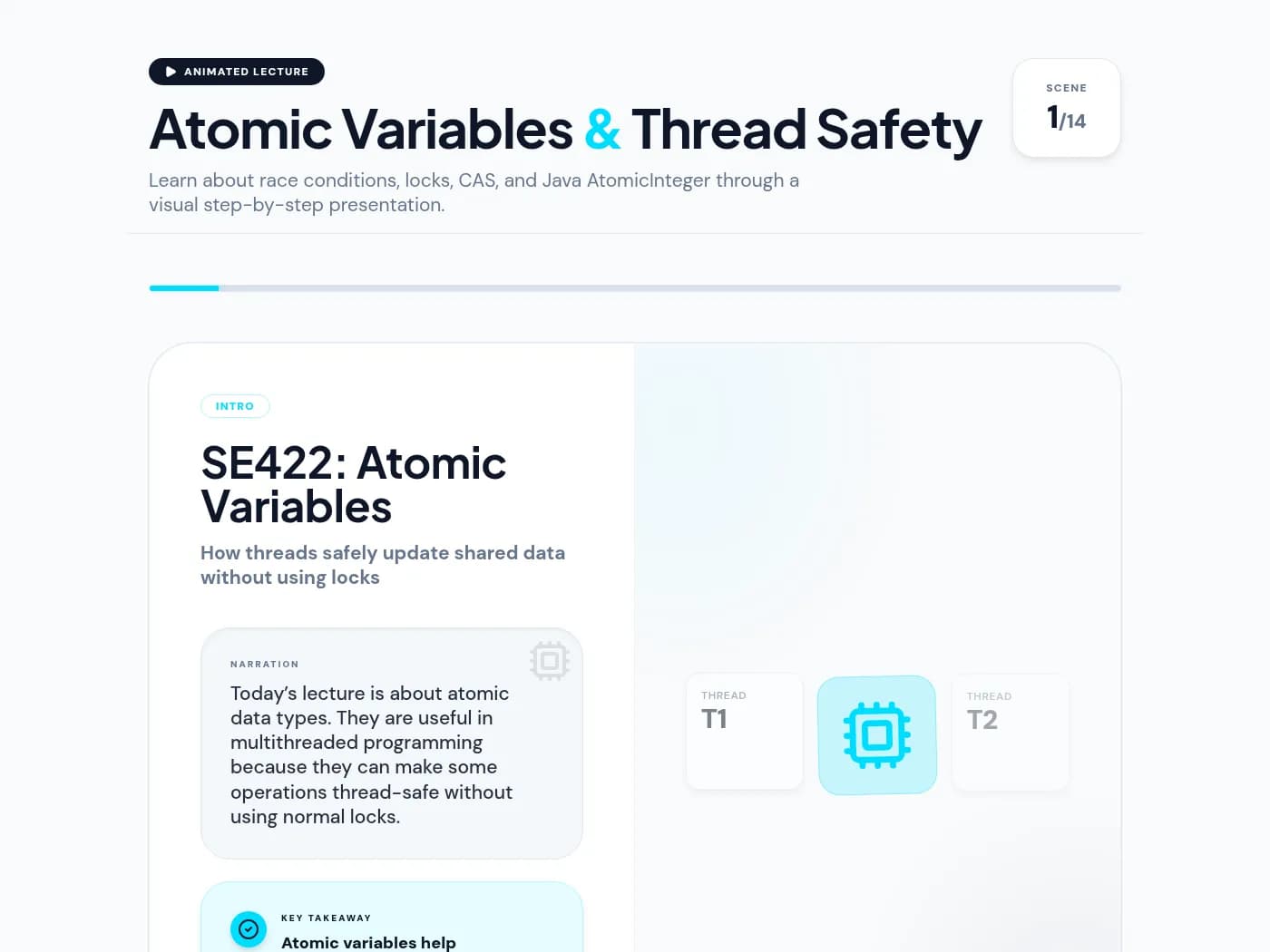 Atomic Thread Safety Lecture