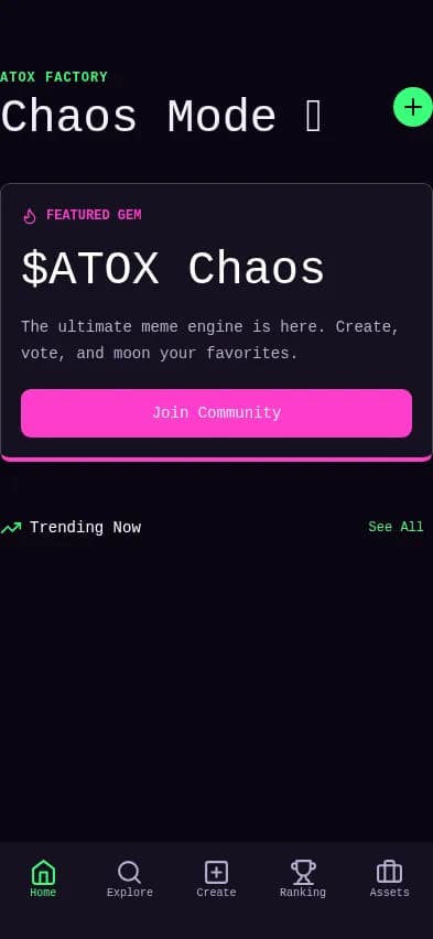 Atox Memecoin Factory