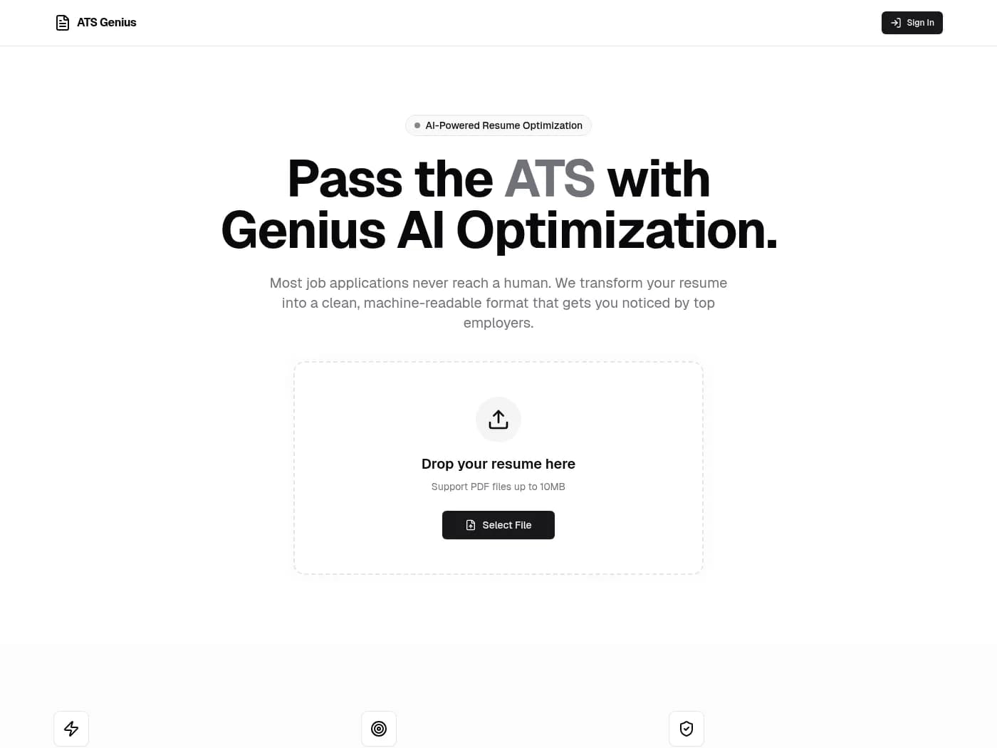 ATS Resume Converter
