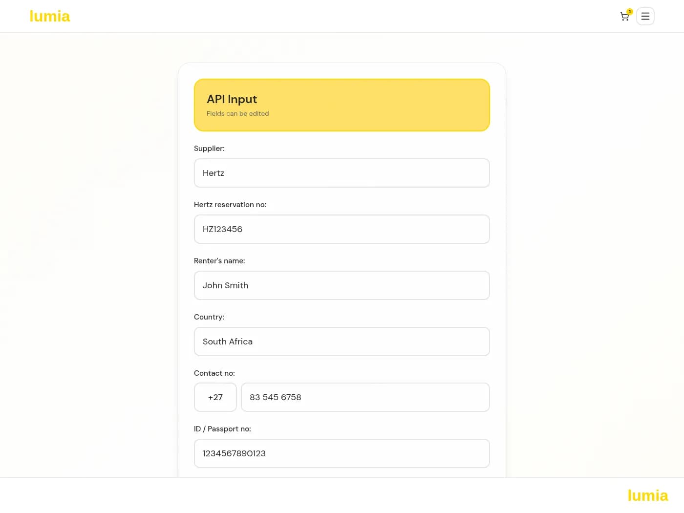 Attached Code Project