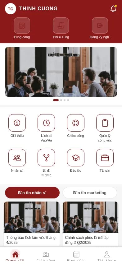 TimeCheck Attendance App