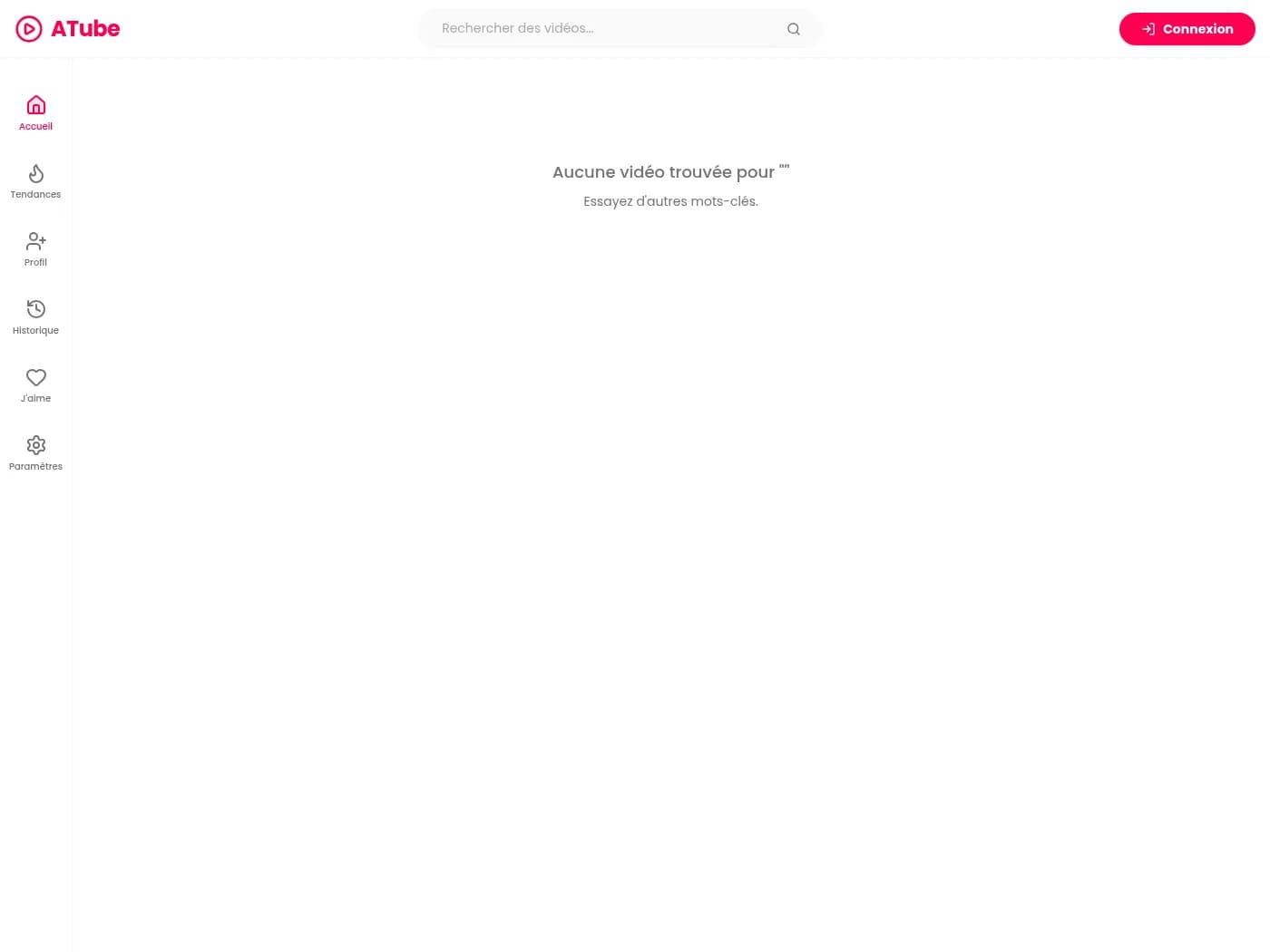 ATube Short Video Web App