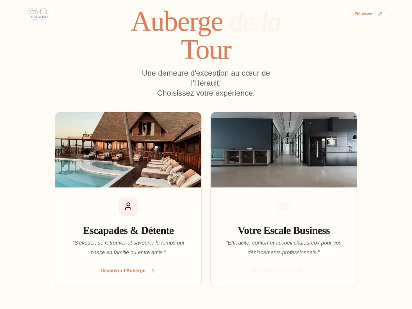 Auberge de la Tour Web