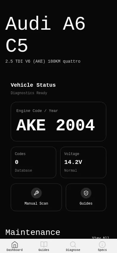 Audi A6 C5 Repair Guide