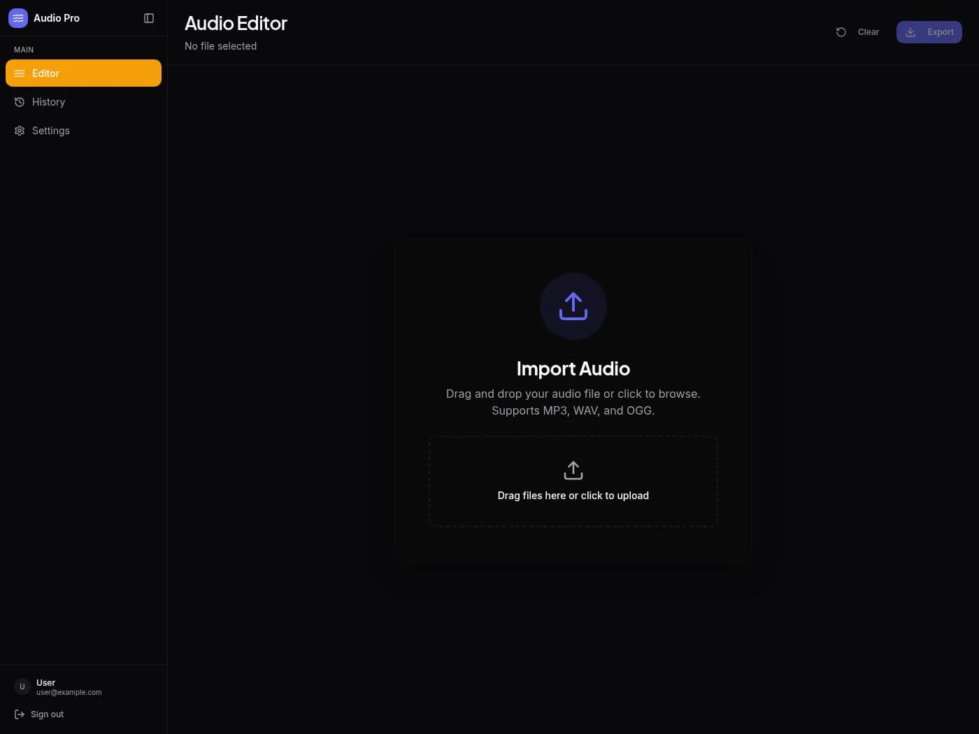 Audio Edit Pro