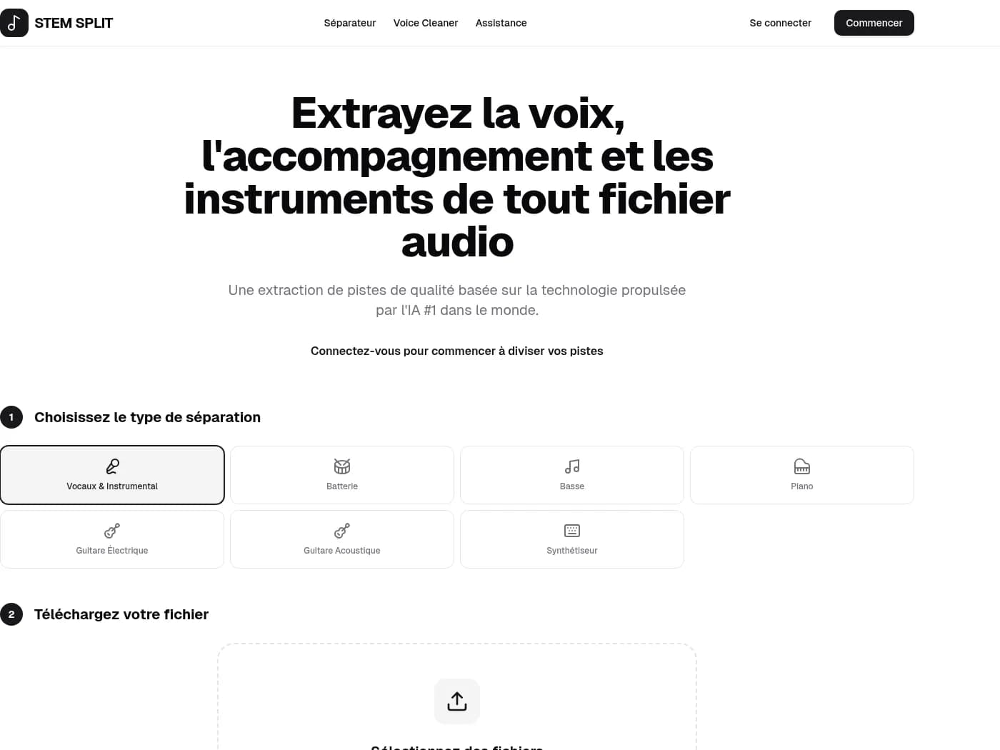 Audio Splitter Web App