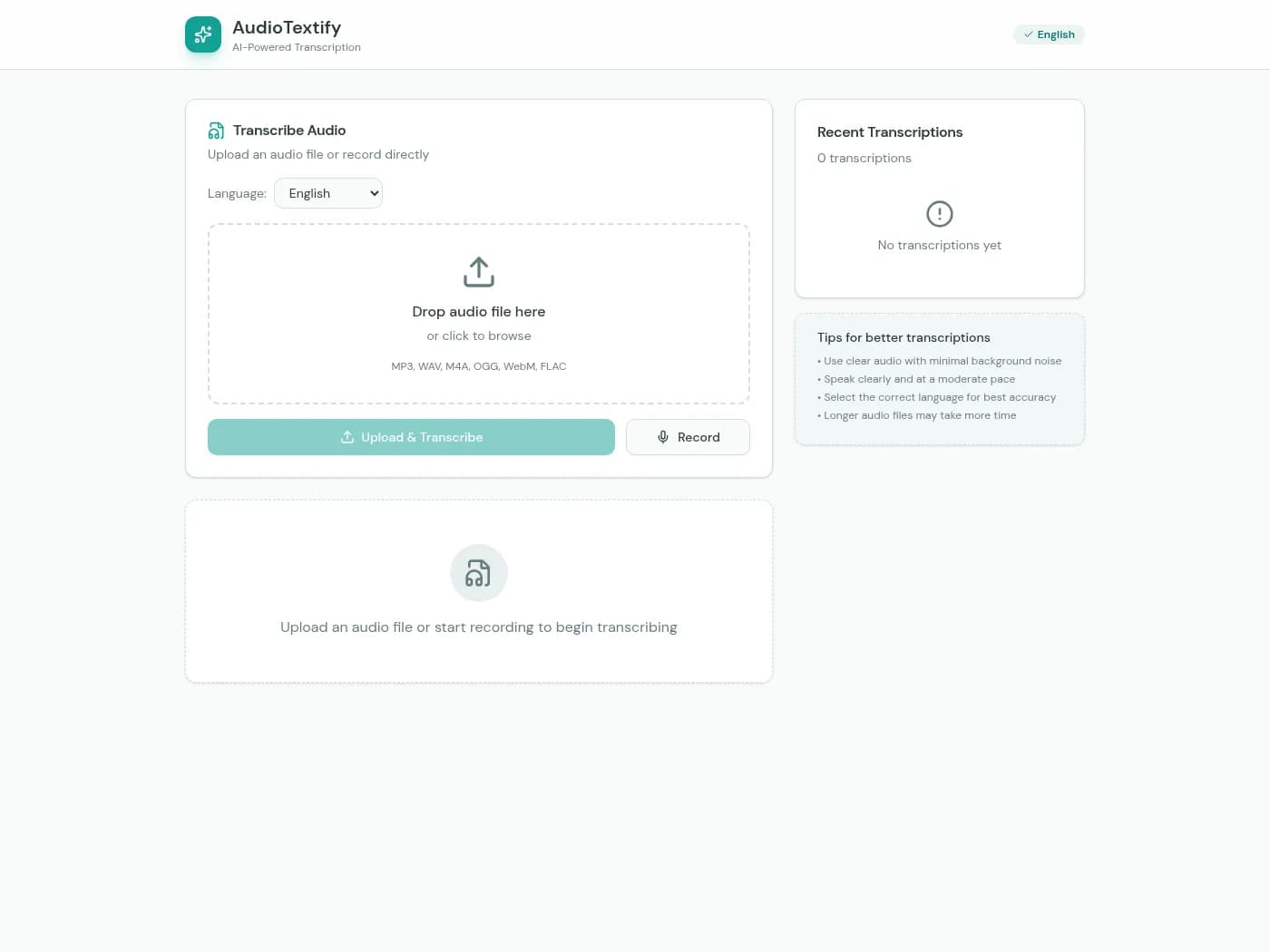AudioTextify