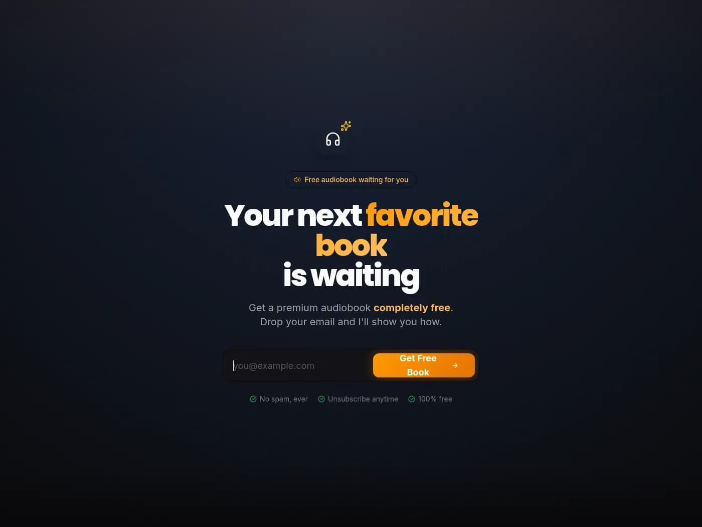 Audiobook Funnel Pro