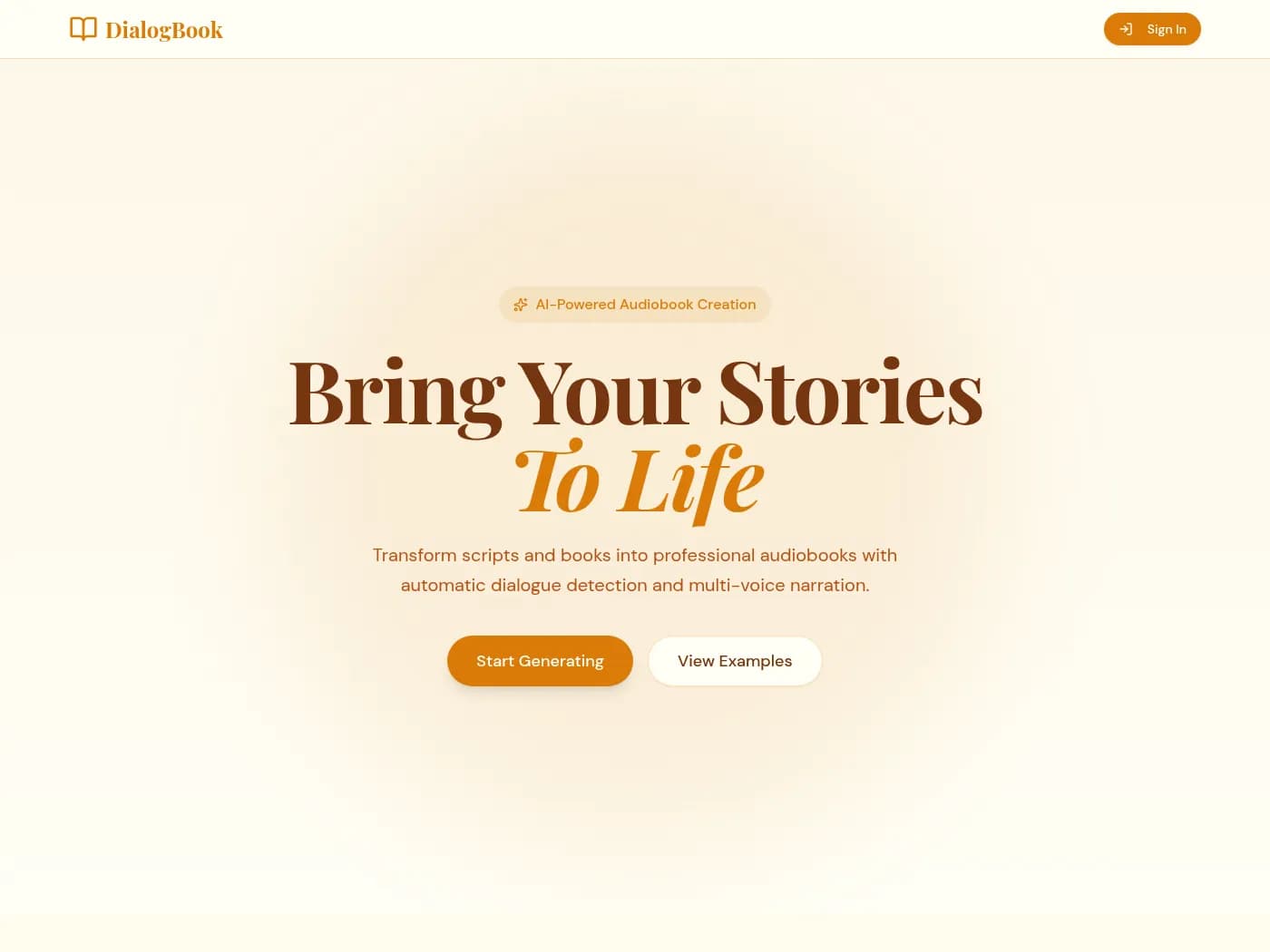 DialogBook Generator